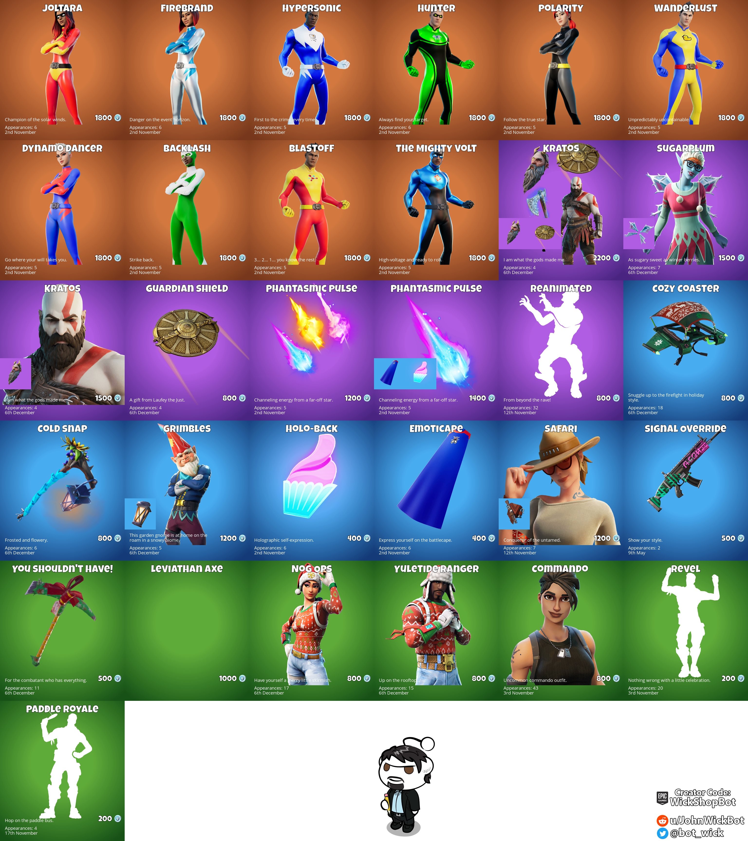 What's in the Fortnite Item Shop today? Siren is back on December 7 ...