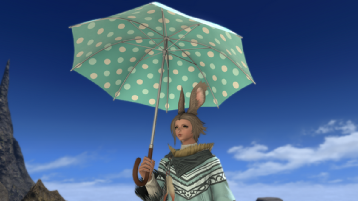 FFXIV 5.41 How to get the Pastoral Dot Parasol Guide - Millenium