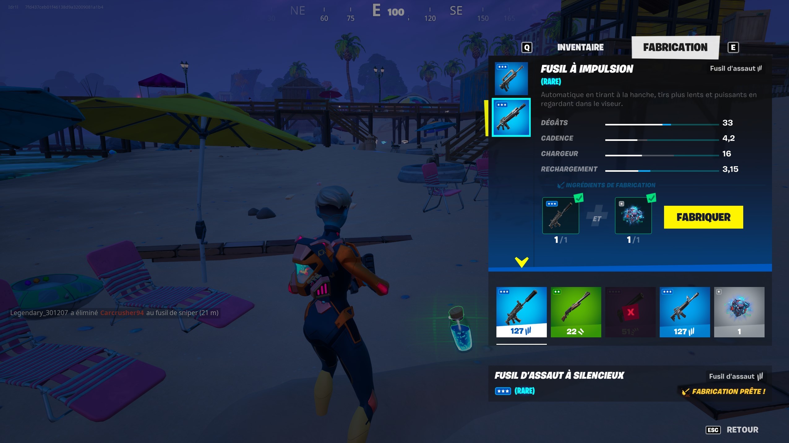 Fortnite Week 12 Challenge: How to craft a weapon with alien nanites ...