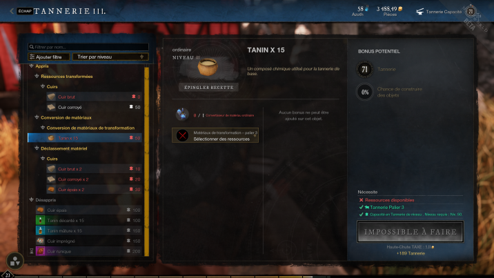 New World: Leatherworking Guide - Millenium