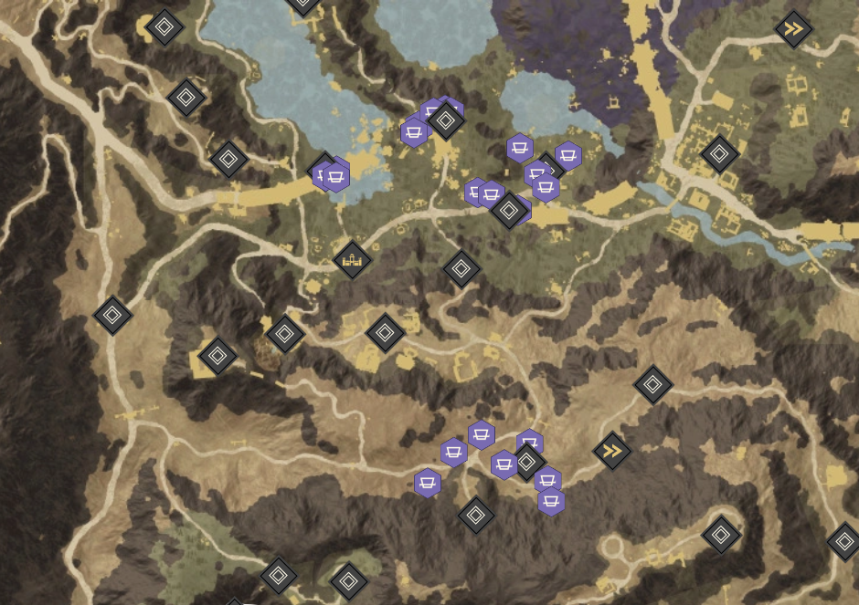 Where to find Earthcrag for Earth Mote & Loamy Lodestone in New World ...