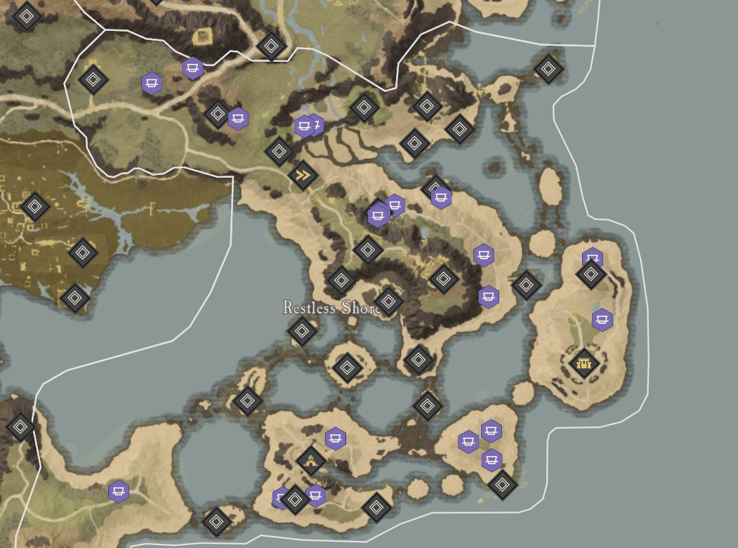 Where to find Earthcrag for Earth Mote & Loamy Lodestone in New World ...