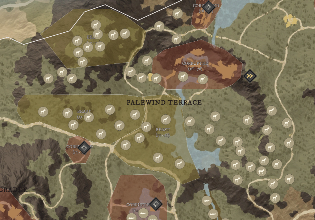 Where to find Iron Hides for Infused Leather in New World - Millenium