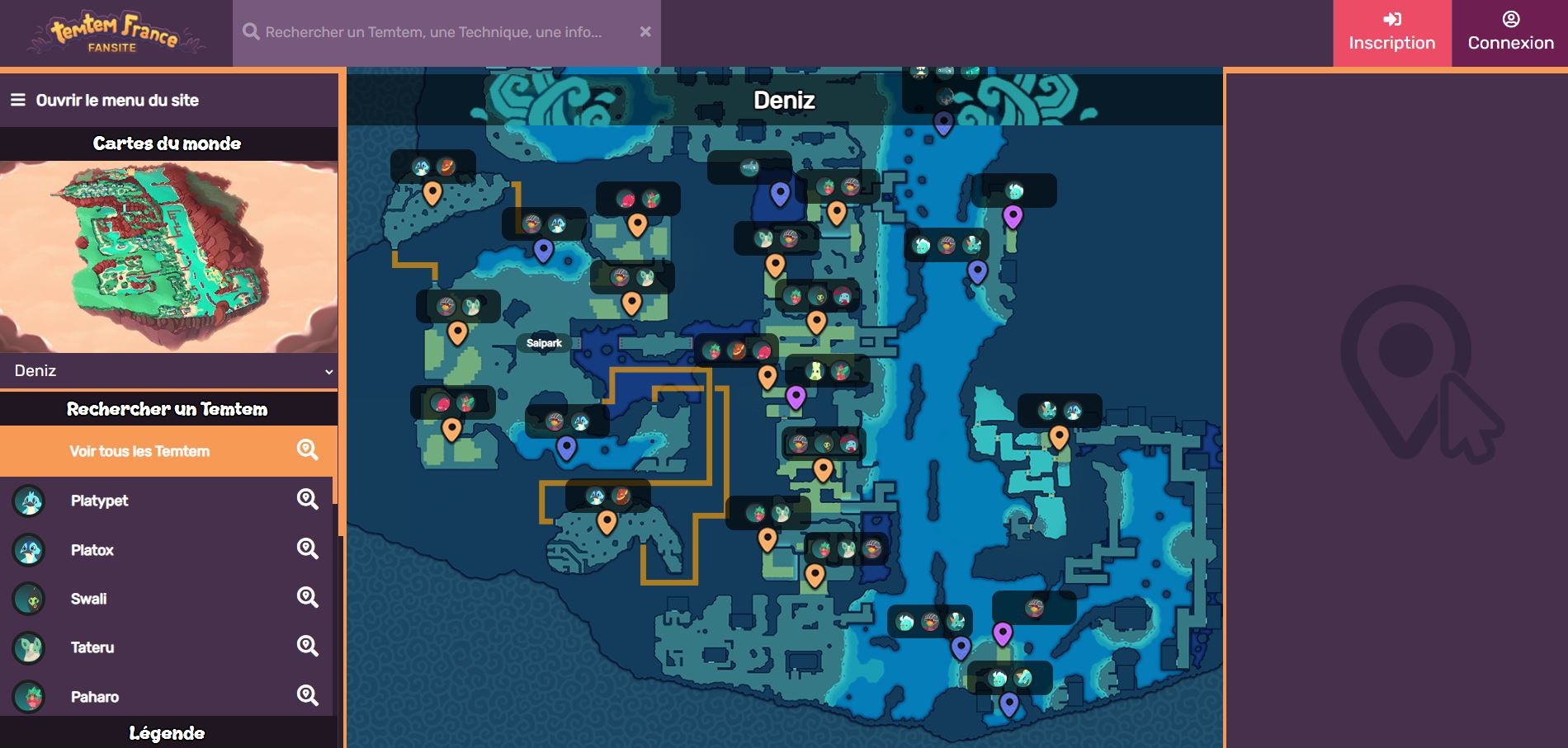 Temtem interactive map: which map to use to locate Temtem? - Millenium