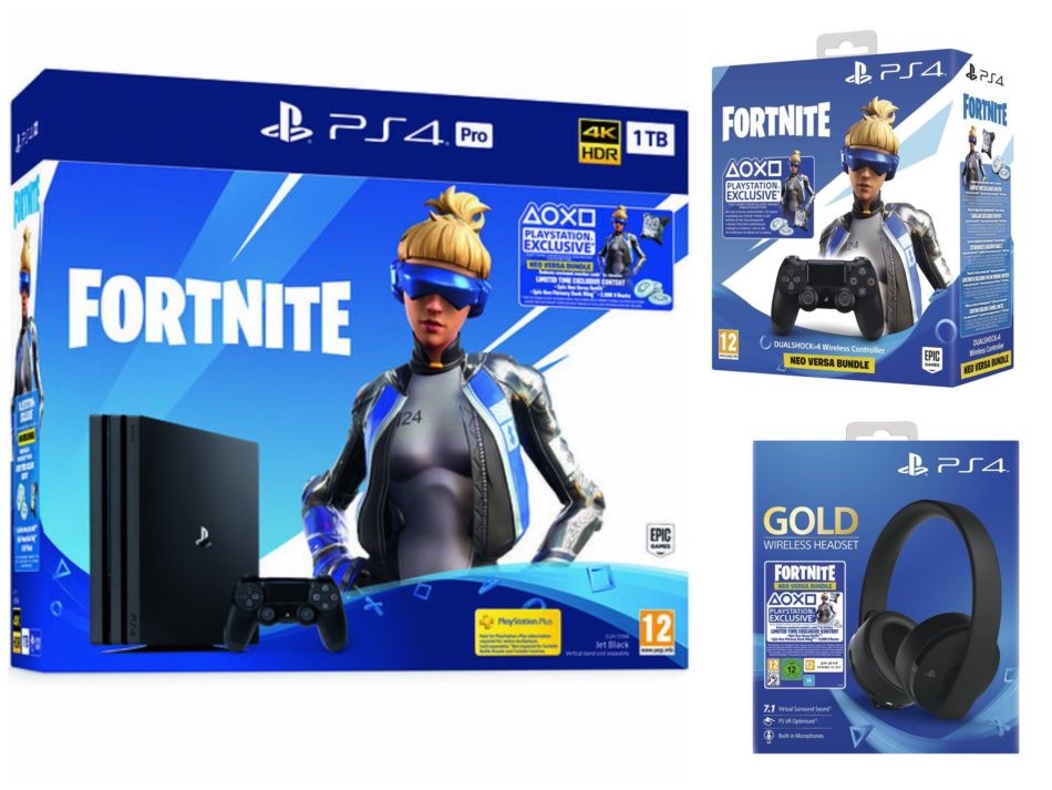 Fortnite: Neo Versa bundles, PS4, exclusive skin - Millenium