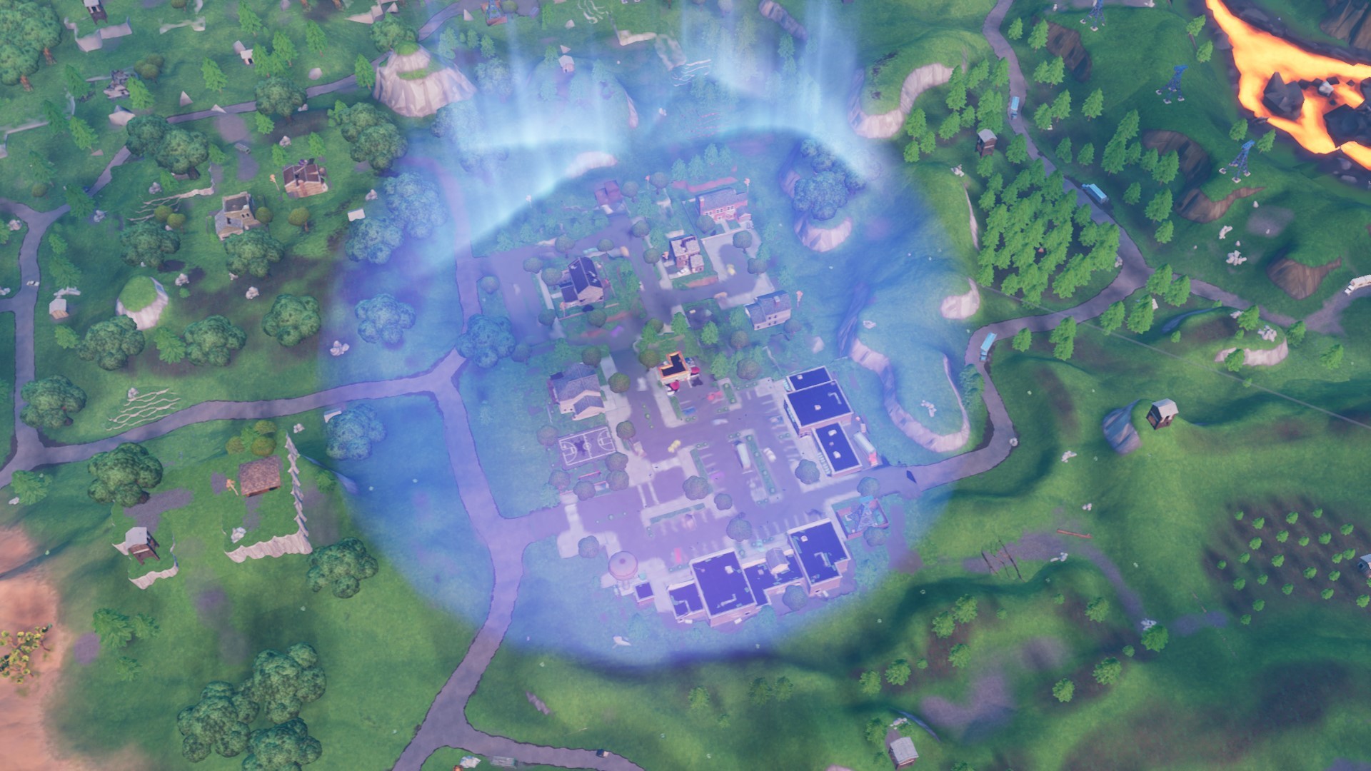 Fortnite Rift Zone Locations: Season X Worlds Collide Mission - Millenium