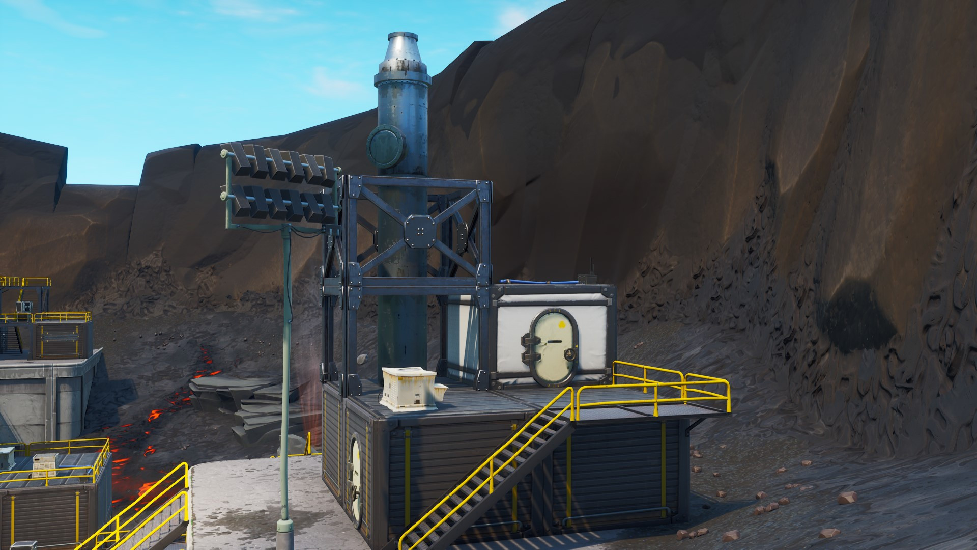 Fortnite: Pressure Plant, season 9, new location - Millenium
