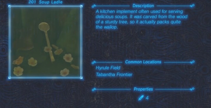 Zelda BotW, All weapons and shields - Millenium