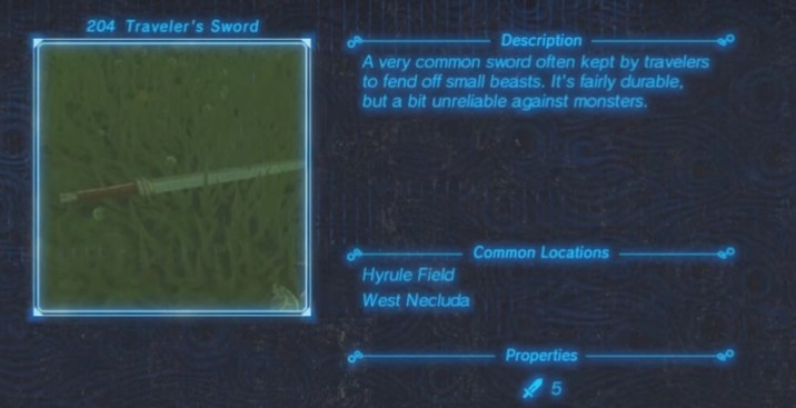 Zelda BotW, All weapons and shields - Millenium