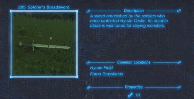 Zelda BotW, All weapons and shields - Millenium