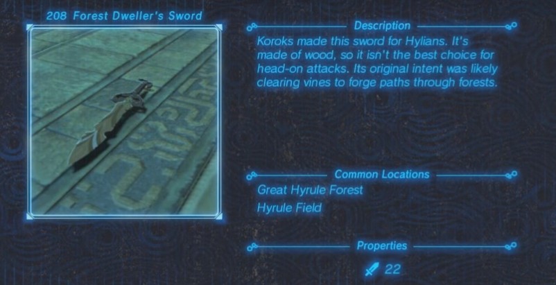 Zelda BotW, All weapons and shields - Millenium