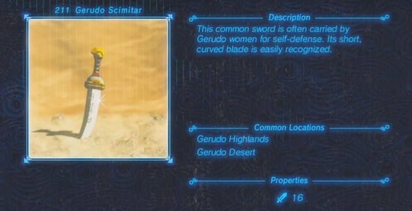 Zelda BotW, All weapons and shields - Millenium