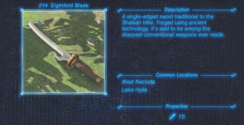 Zelda BotW, All weapons and shields - Millenium