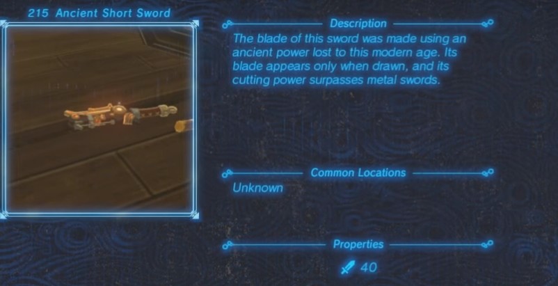 Zelda BotW, All weapons and shields - Millenium