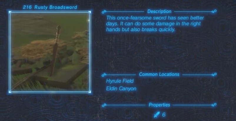 Zelda BotW, All weapons and shields - Millenium