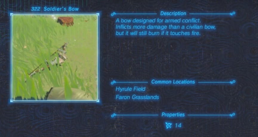 Bows and Arrows - Zelda BotW, All weapons and shields - Millenium