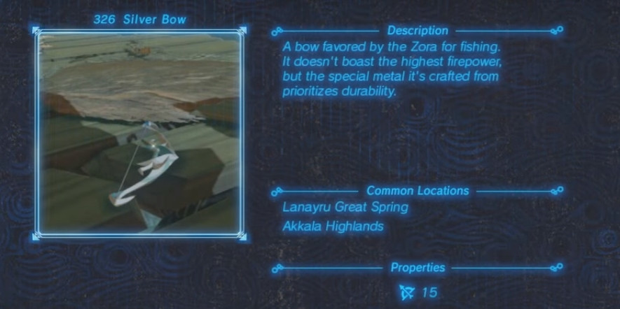 Bows and Arrows - Zelda BotW, All weapons and shields - Millenium