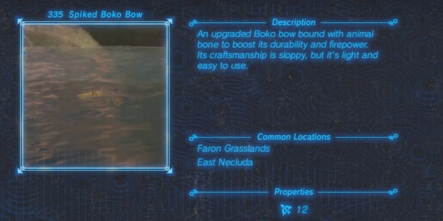Bows and Arrows - Zelda BotW, All weapons and shields - Millenium