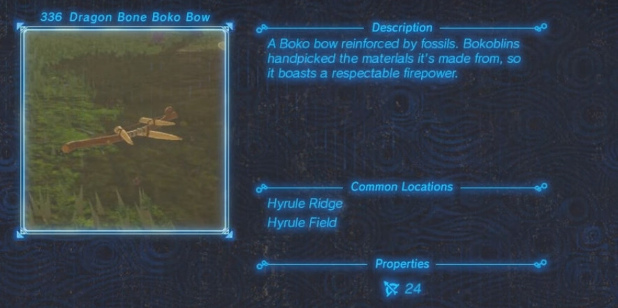 Bows and Arrows - Zelda BotW, All weapons and shields - Millenium