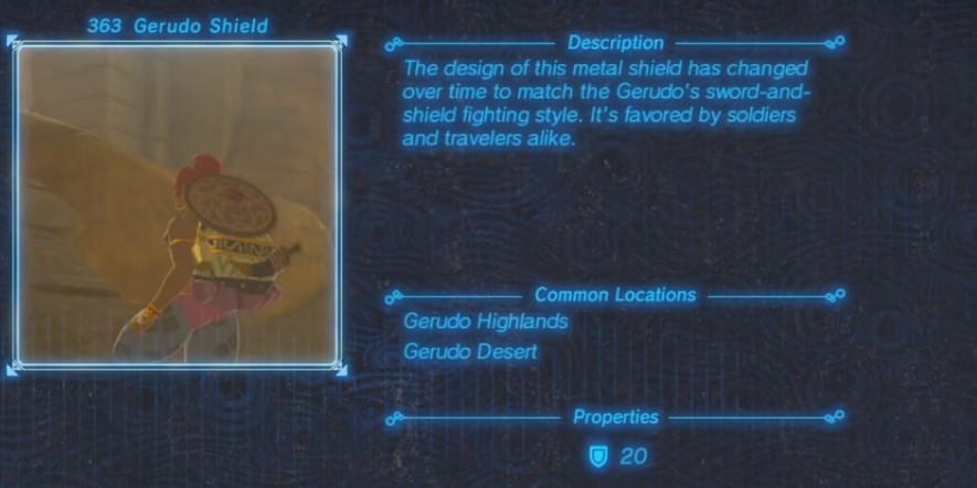 Shields - Zelda BotW, All weapons and shields - Millenium