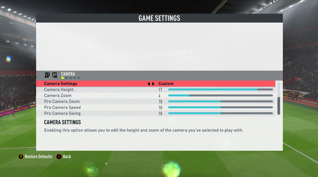 FIFA 20: The best camera - Millenium