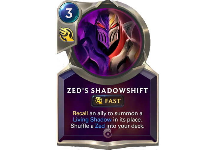 LoL, Legends of Runeterra, LoR: new card reveal — Zed, Ionia champion - Millenium