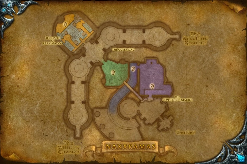 Loot & Maps - WoW Classic: Naxxramas Raid Guide - Millenium