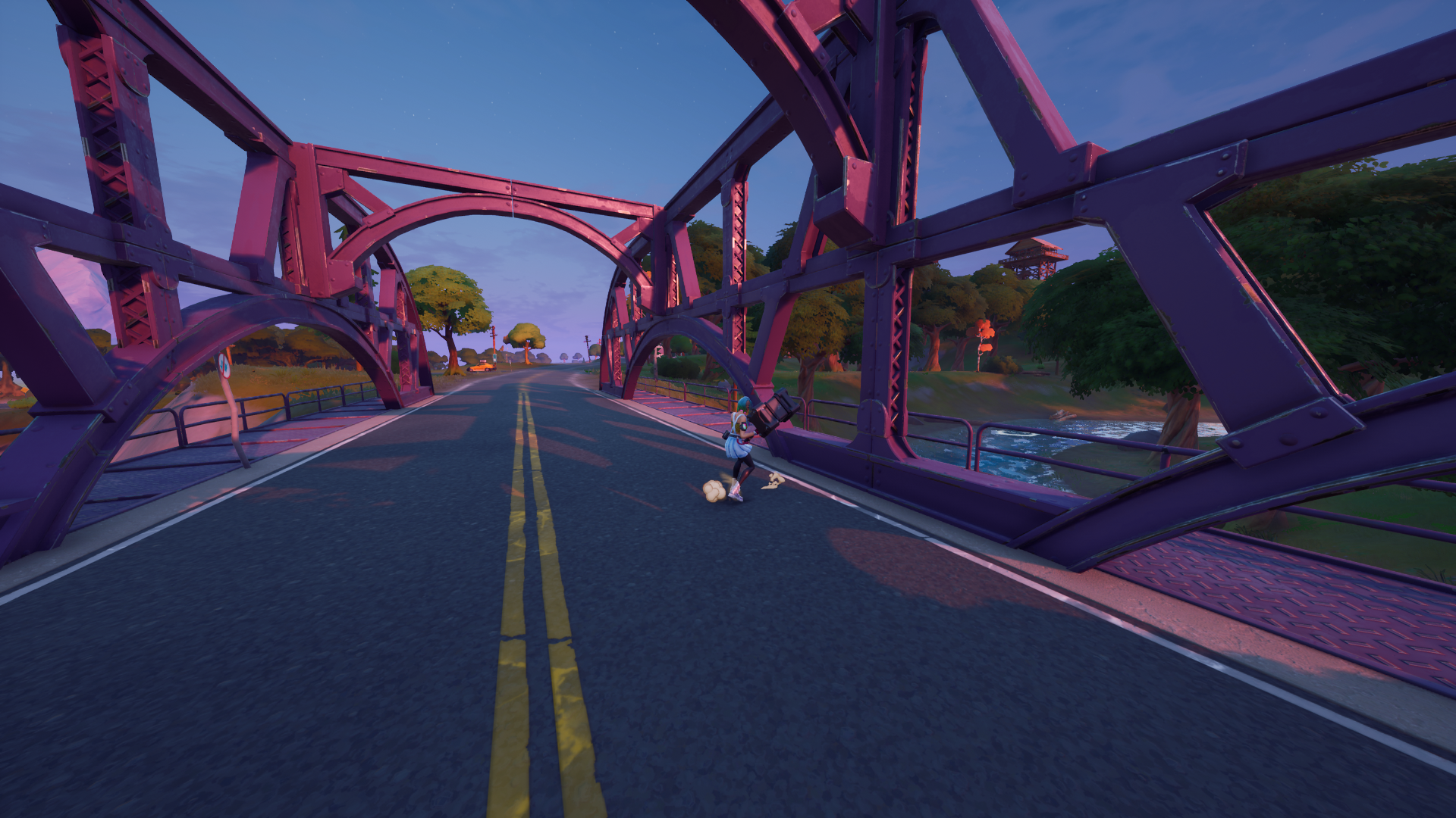 Fortnite Guide: Spray bridges while wearing the Cameo outfit - Millenium